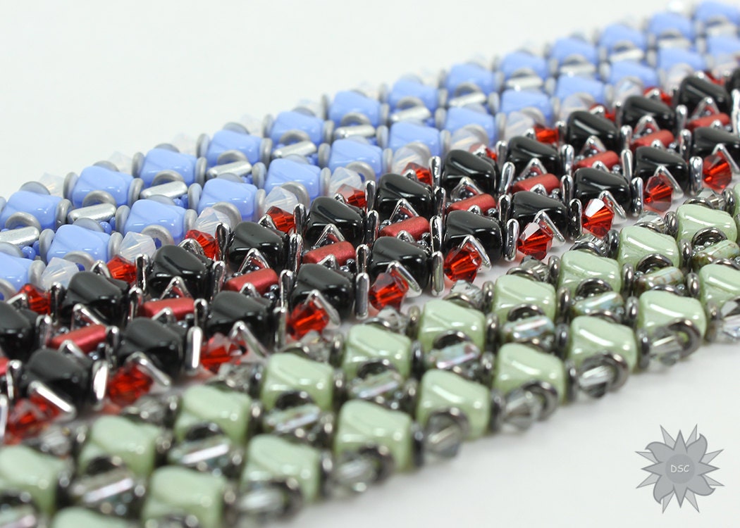 Silky Rulla Cuff Style Bracelet Tutorial PDF Instructions - Etsy UK