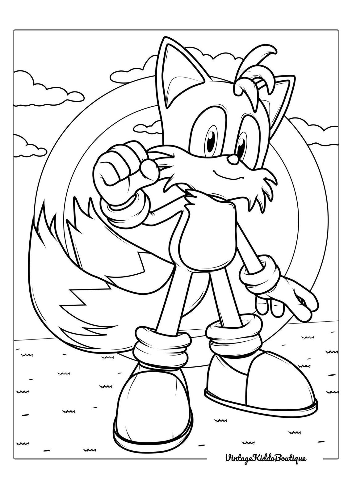 Coloring Book for Kids - Printable Game Characters PDF - 70 Pages ...