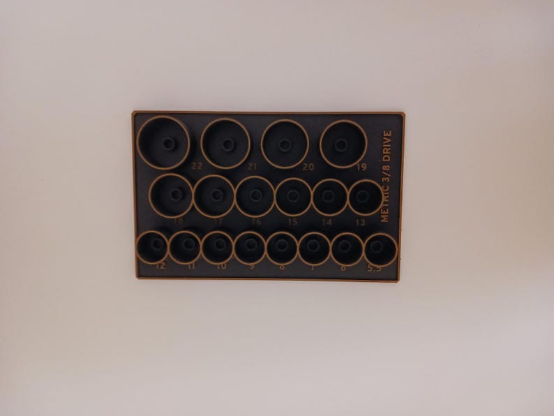 Toolbox Socket Organizer - Etsy