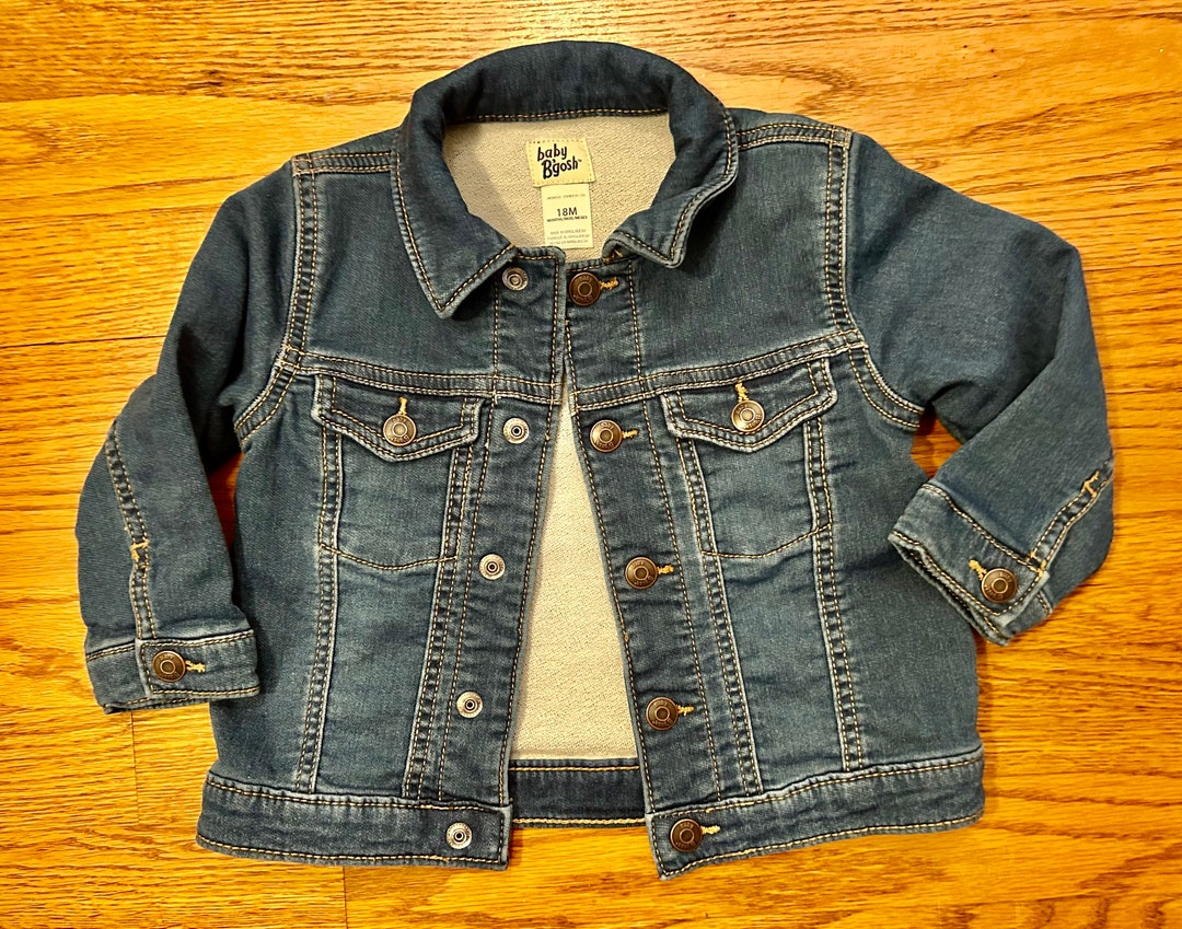 Toddler Oshkosh Baby B'gosh Denim Jacket, Fall Jacket, 12 - 18 Months ...
