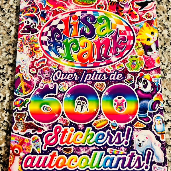 Lisa Frank Stickers - Etsy