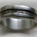 Rustic wedding ring handmade artisan designed oxidized | Etsy