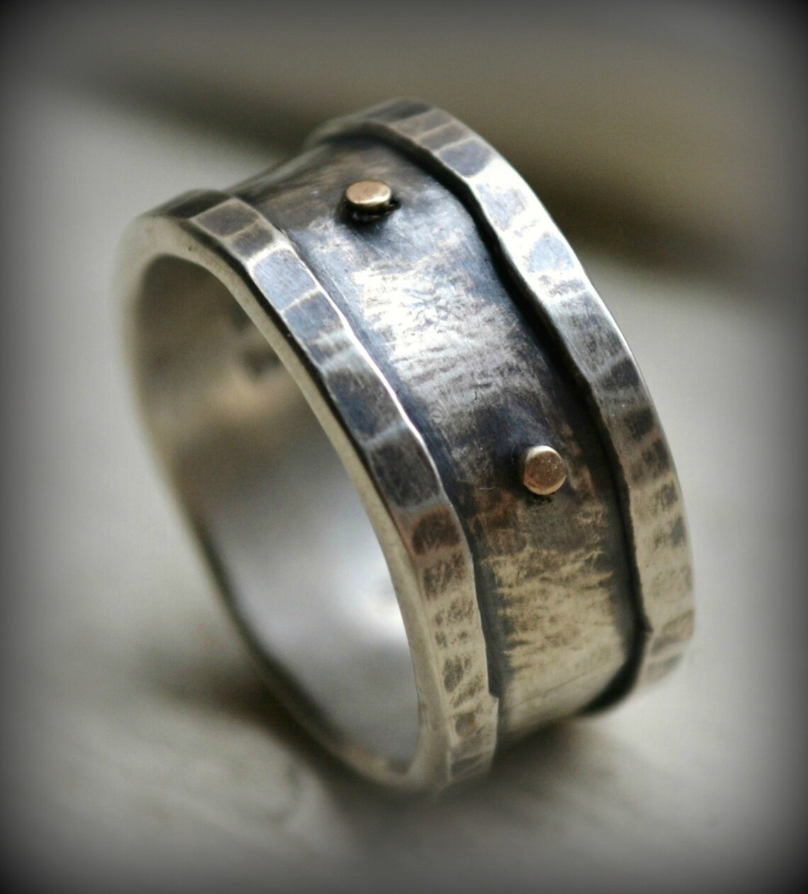 Mens Wedding Band Handmade Artisan Designed Fine and | Etsy