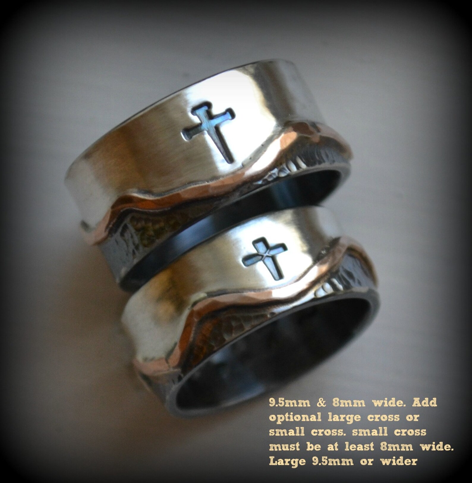 Mens Wedding Band Handmade Artisan Designed Oxidized - Etsy