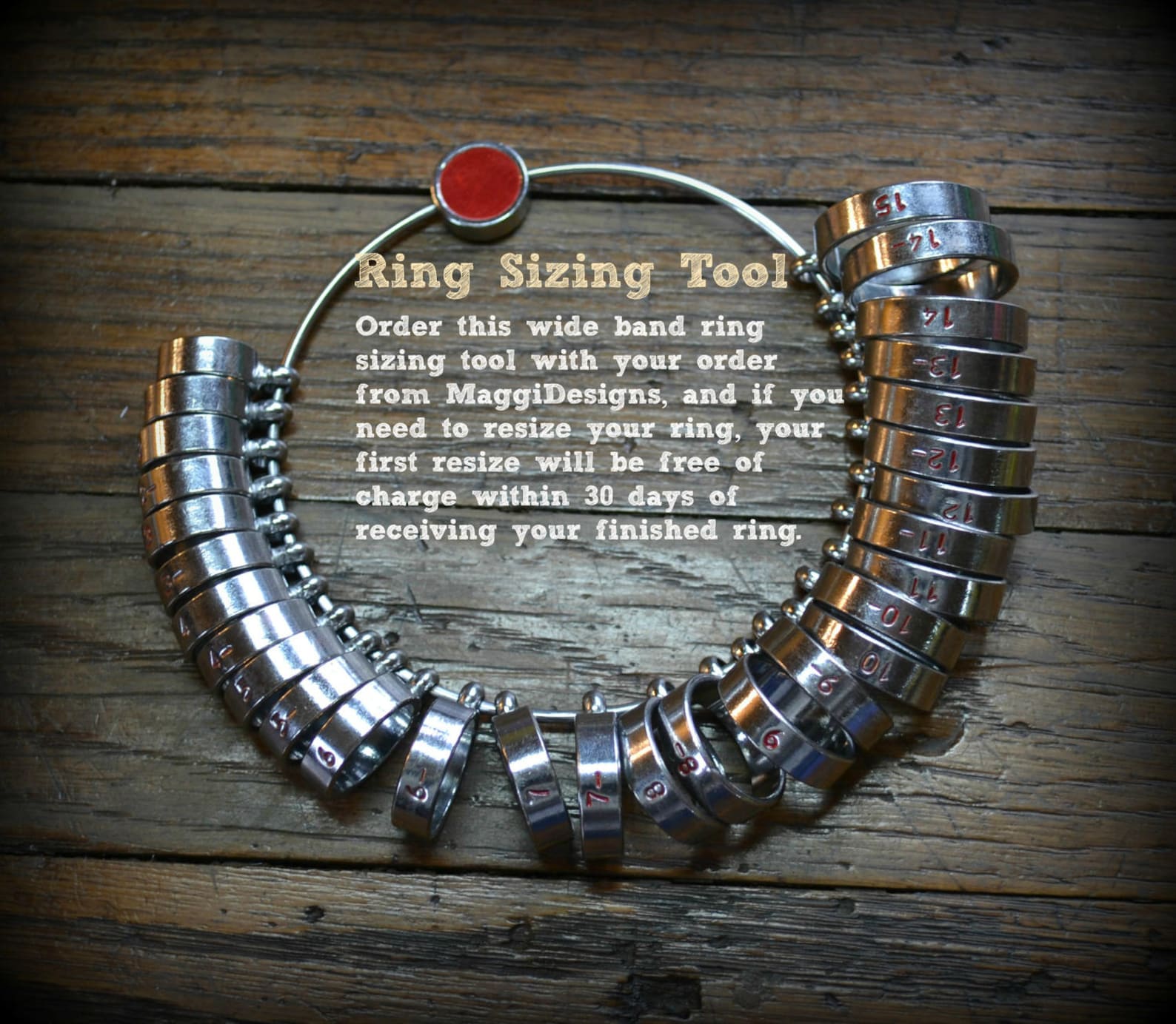 Wide-band Sizing Tool Wide-shank Ring Sizer Standard Fit - Etsy Australia
