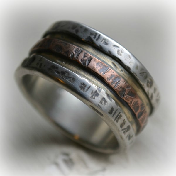 Hipster Wedding Band - Etsy