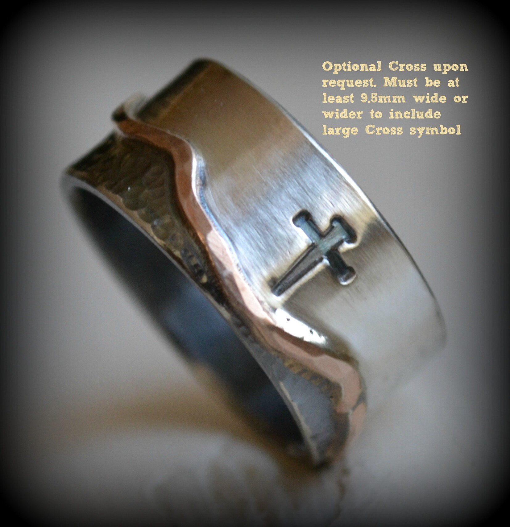 Mens Wedding Band Handmade Artisan Designed Oxidized | Etsy