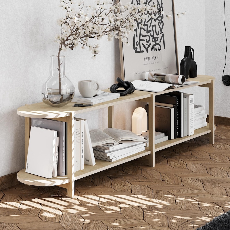 Low Bookshelf - Etsy