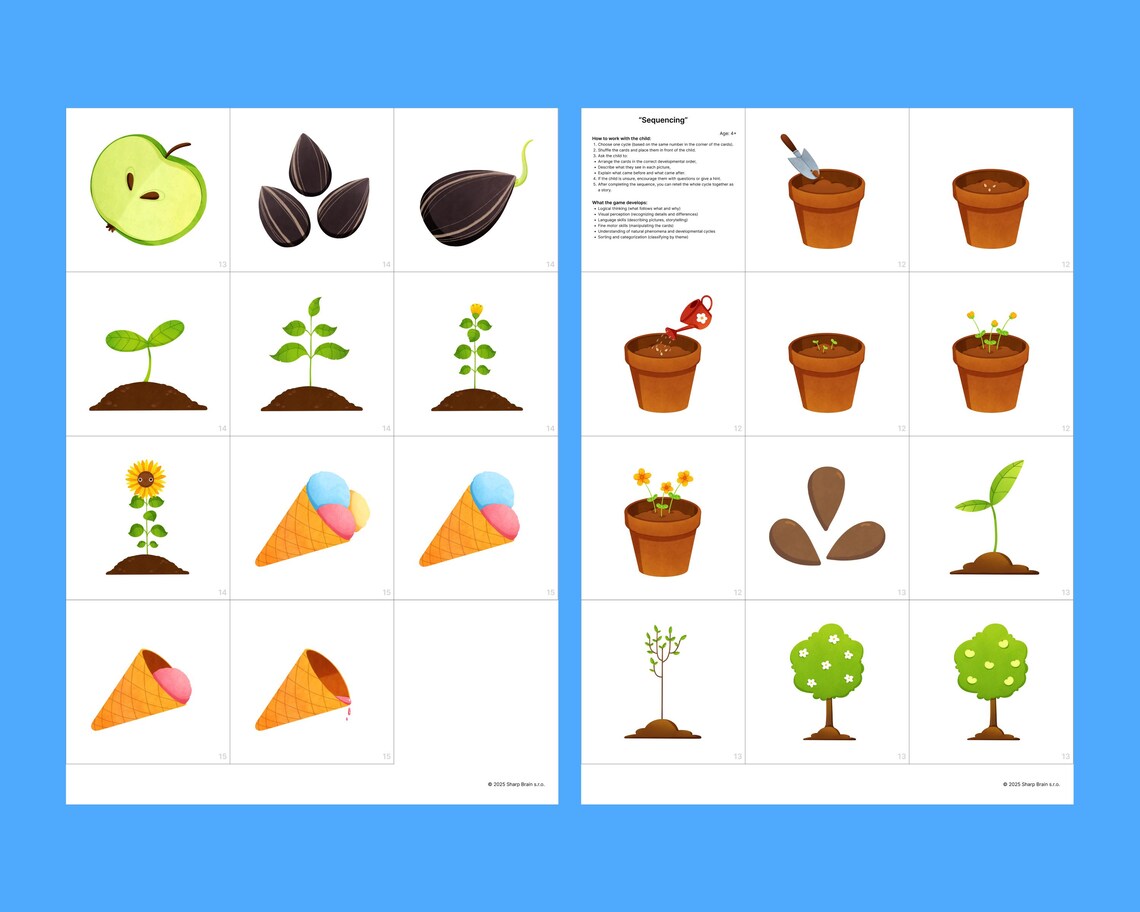 70 Printable Sequencing Cards | Preschool & Homeschool Learning Cards ...