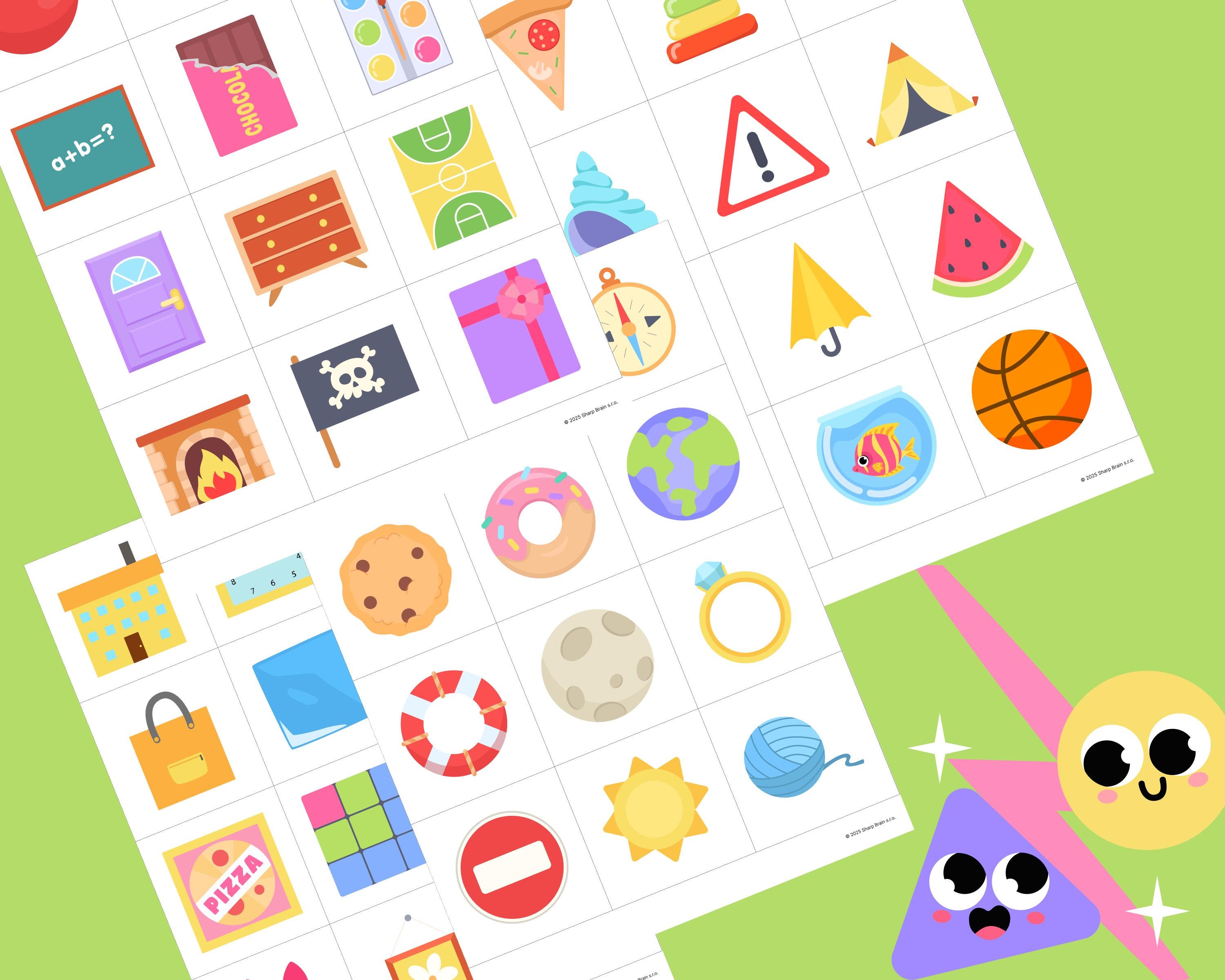 70 Printable Geometry Shapes Cards | Preschool & Homeschool Learning Cards | Shape Recognition ...