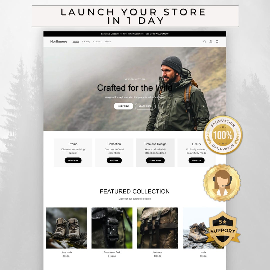 Shopify Theme for Fashion, Adventure, Outdoor & Craft Brands ...