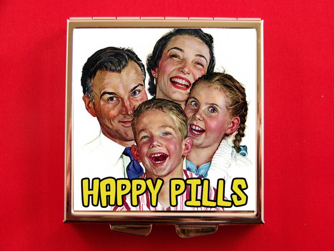 Pill Box Square Psycho Stepford Family Creepy Family That LOVE Their ...