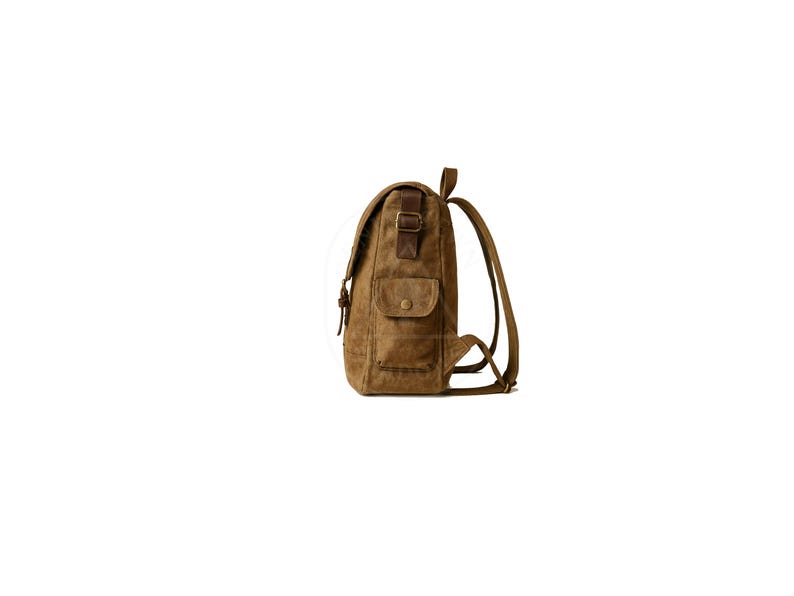 Fallout Vault-tec Canvas Backpack: Wasteland Cosplay Bag With Leather ...
