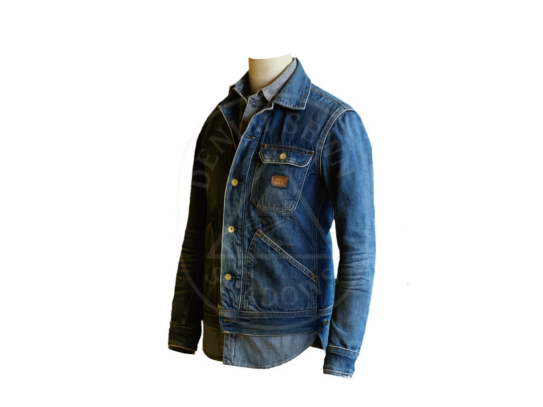 Vintage Blue Workman Denim Jacket Outerwear - Etsy