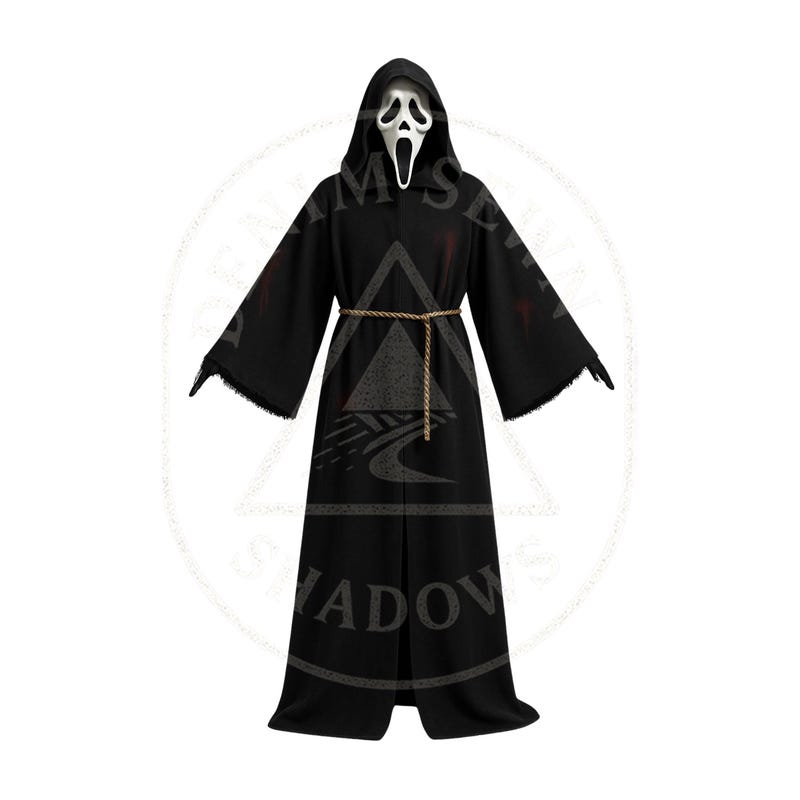 Ghostface Robe - Etsy