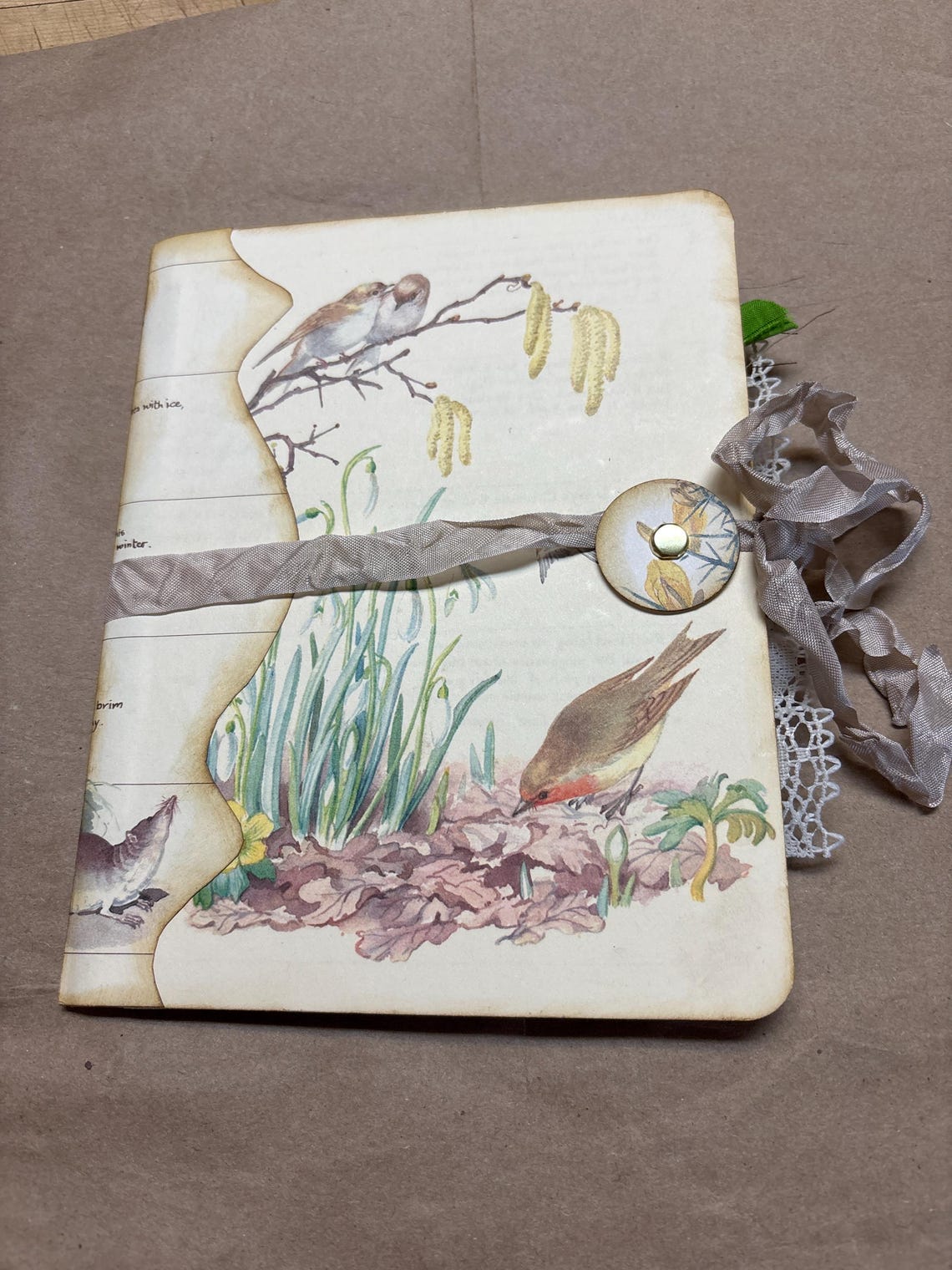 Junk Journal, Ephemera, Tags, Folio, Writing Pad, Booklet, Edith Holden ...