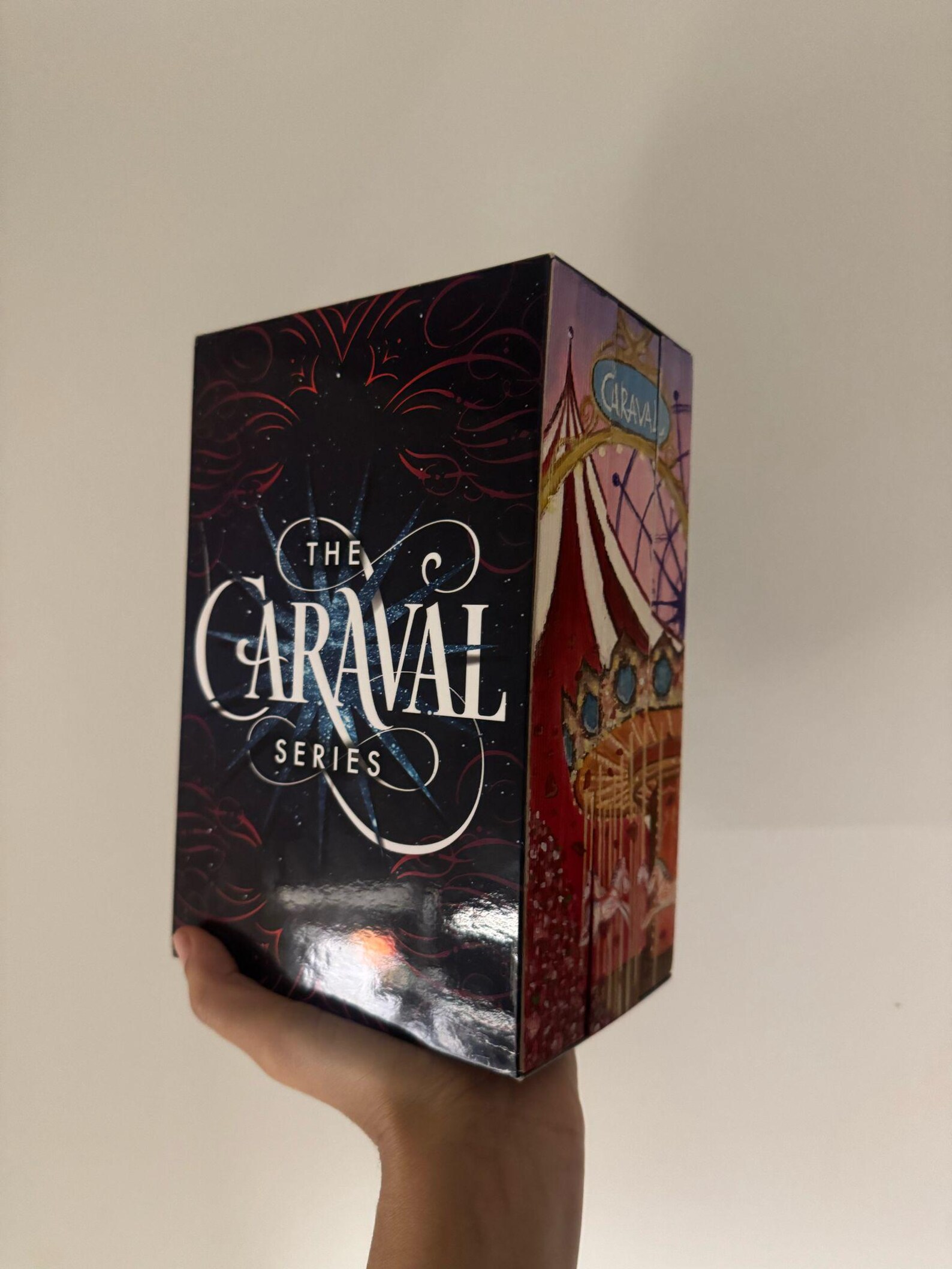 Caraval Series: Hand-painted Book Edge Set - Collector Edition - Etsy