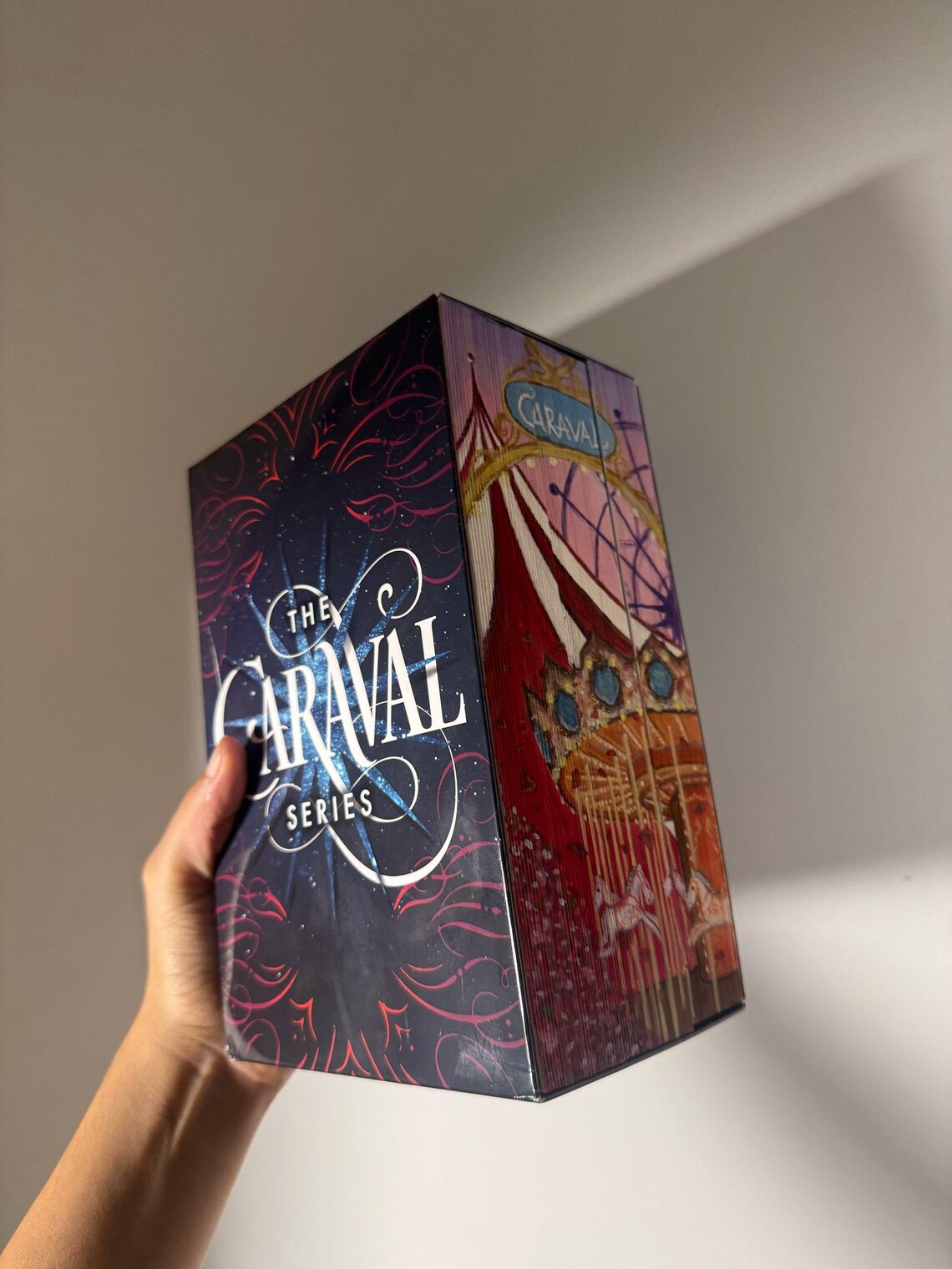 Caraval Series: Hand-painted Book Edge Set - Collector Edition - Etsy