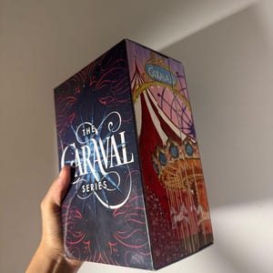 Caraval Series: Hand-painted Book Edge Set - Collector Edition - Etsy