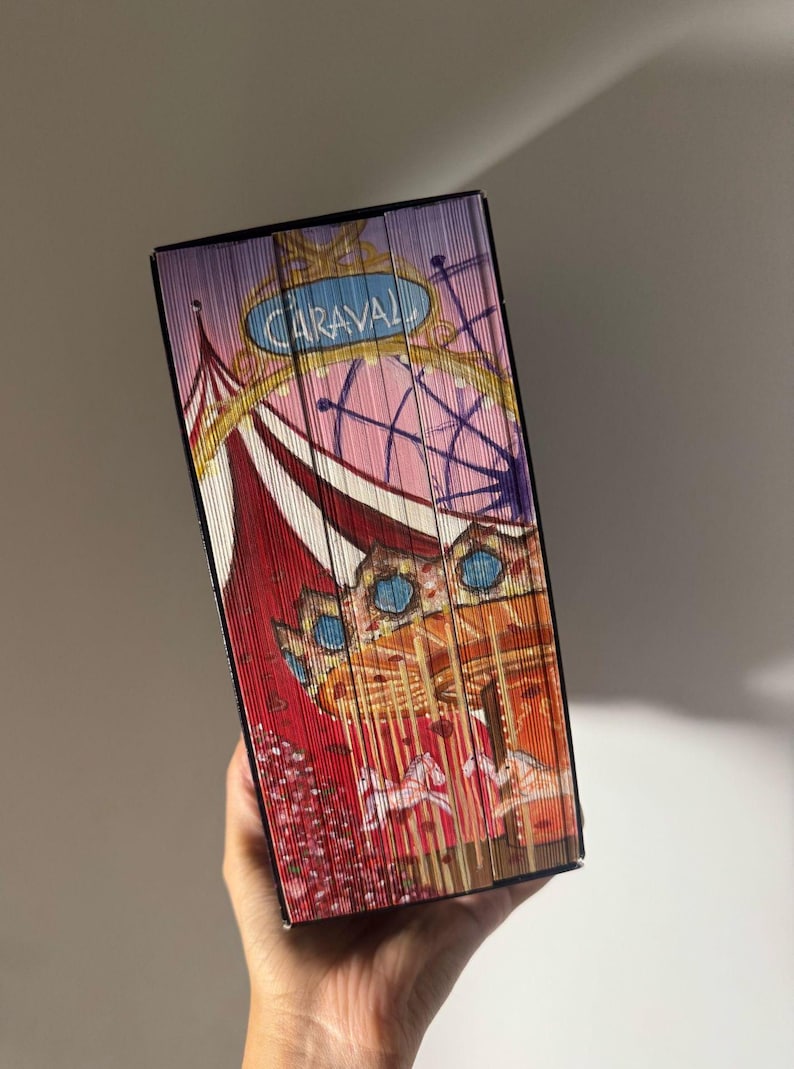 Caraval Series: Hand-painted Book Edge Set - Collector Edition - Etsy