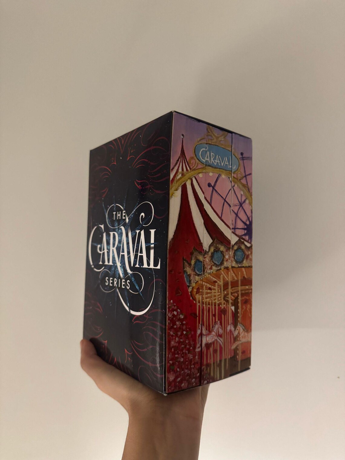 Caraval Series: Hand-painted Book Edge Set - Collector Edition - Etsy