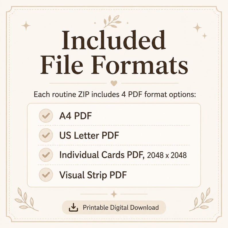 Visual Schedule Bundle PDF, Daily Routine Cards for Kids - Etsy