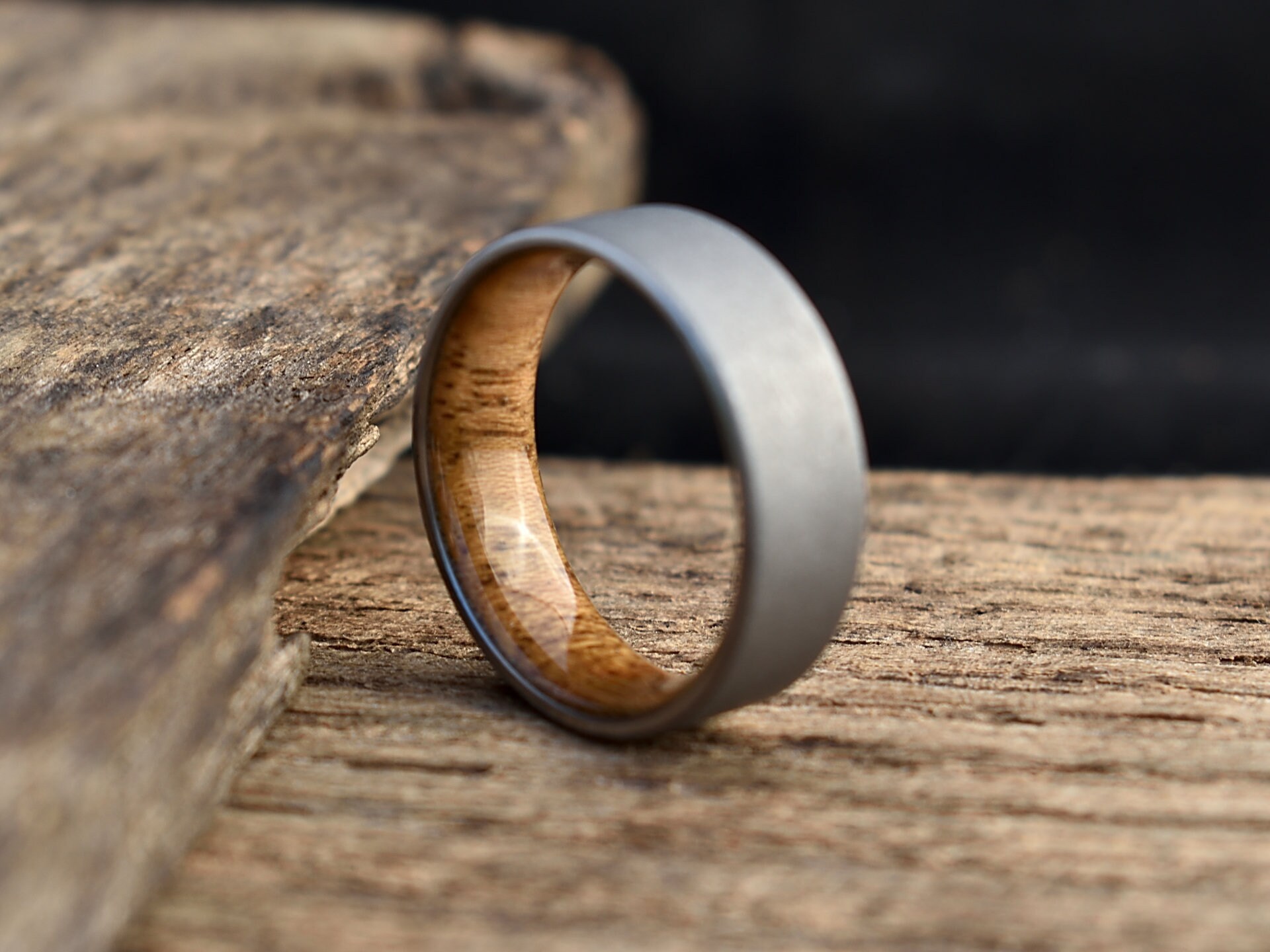 Teak wedding band store