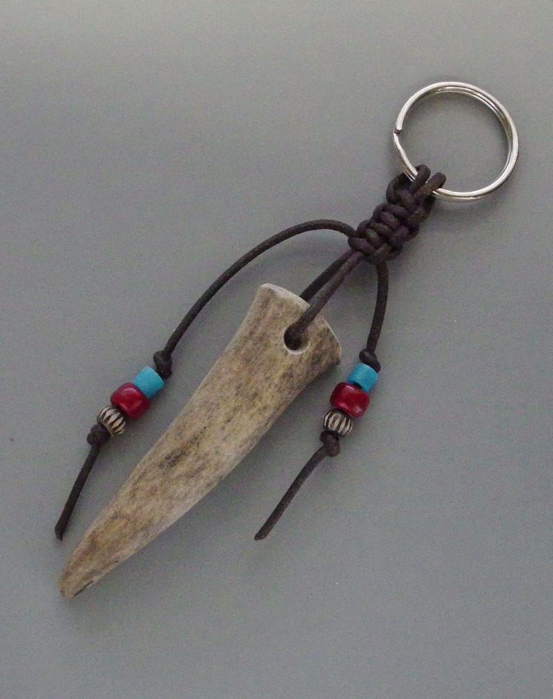 Alaskan Caribou Antler Tine Keychain - Etsy