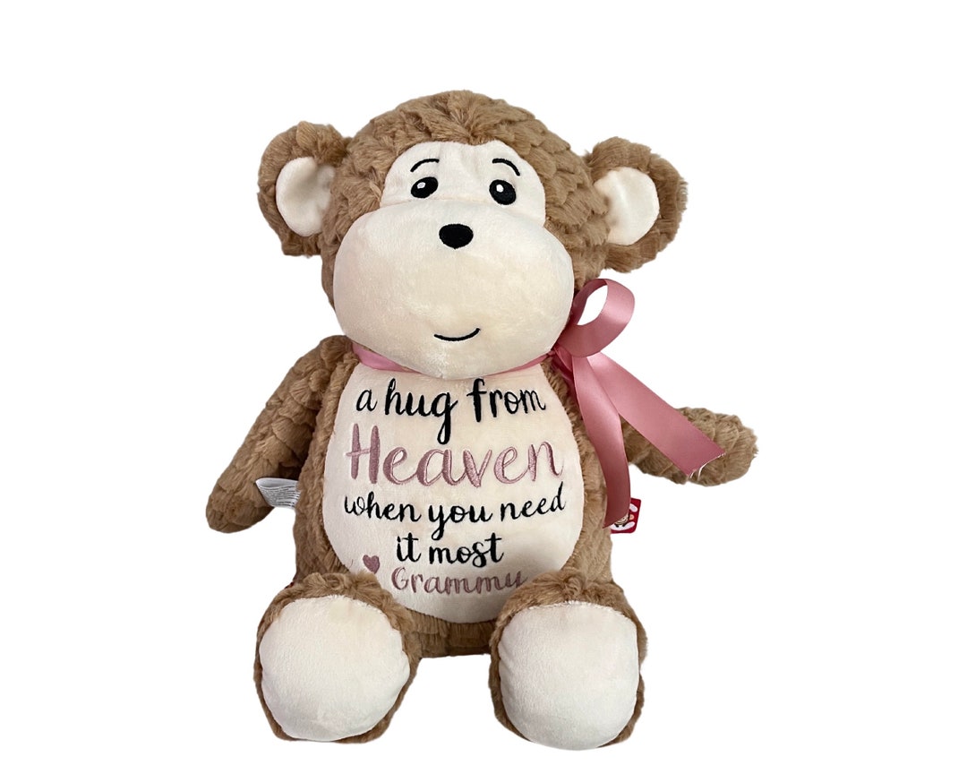 Personalized Sympathy Stuffed Animal, Loss of Loved One Sympahy Gift ...