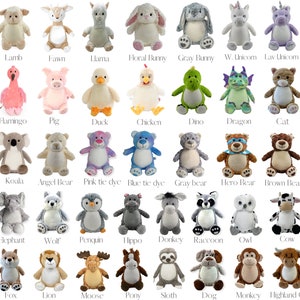 Adoption Stuffed Animal, Personalized Kids Stuffed Animal, Adoption ...