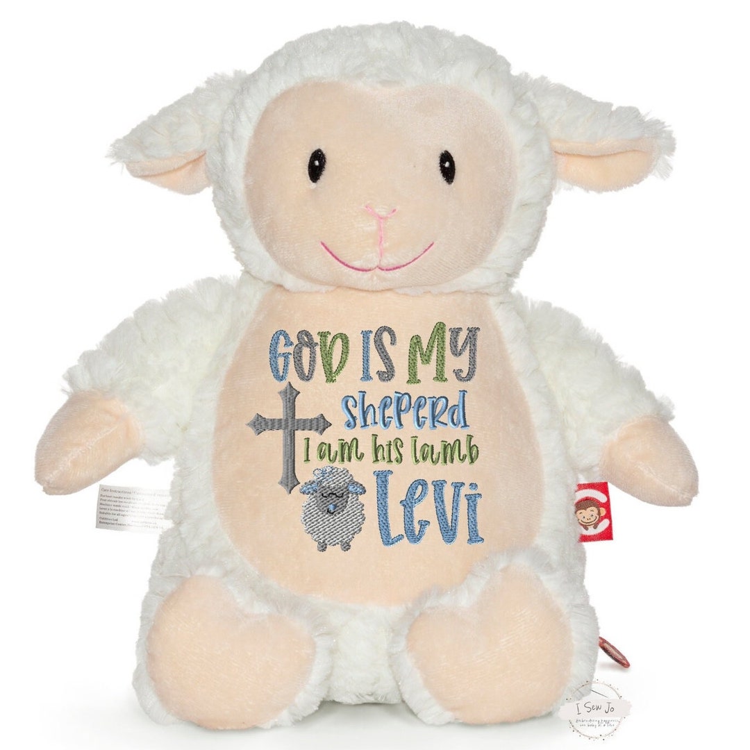 Personalized Baptism Gift, Boys Christening Gift, Baptism Stuffed ...