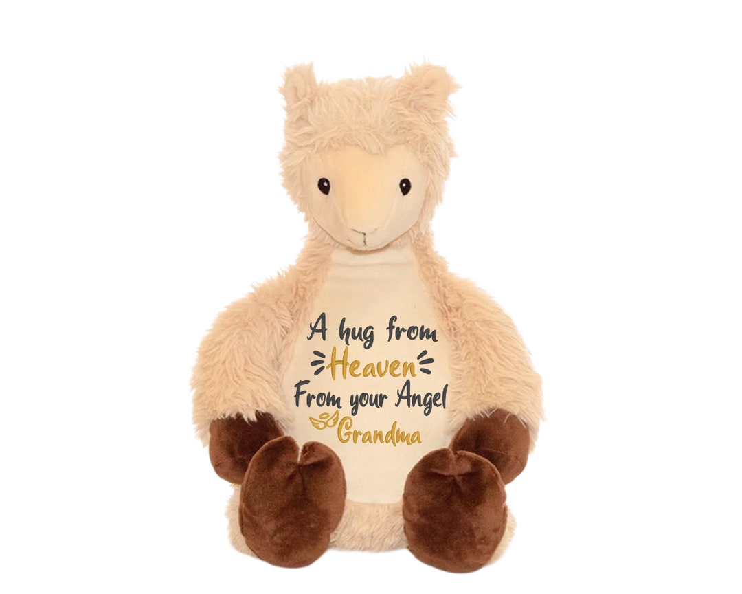 A Hug From Heaven Personalized Sympathy Gift for A Child, Stuffed ...