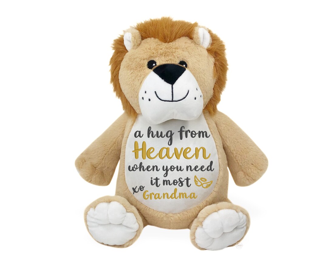 Personalized Sympathy Gift for A Child, A Hug From Heaven Memorial Gift ...