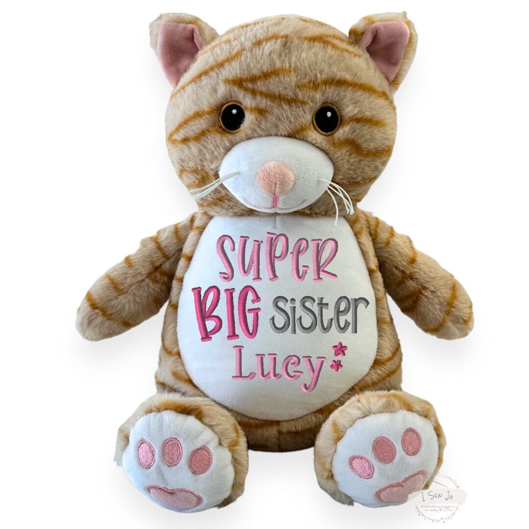 Personalized Stuffed Animal for Big Sister, New Sister Gifts, Big ...