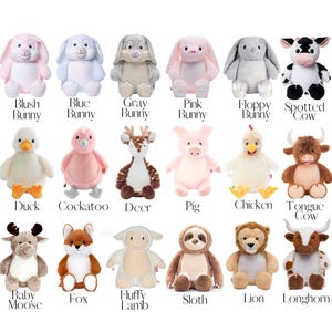 Personalized School Graduation Stuffed Animal All Ages: Monogram Gift ...