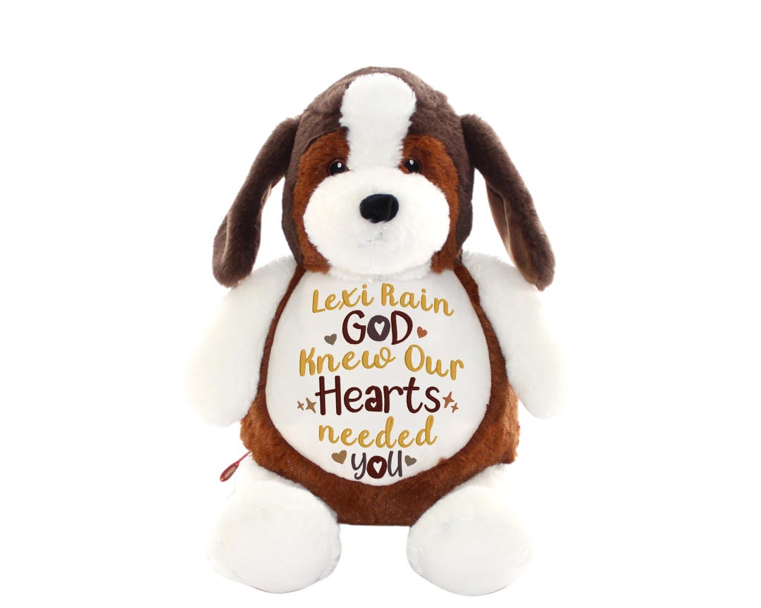 Adoption Stuffed Animal, Personalized Kids Stuffed Animal, Adoption ...