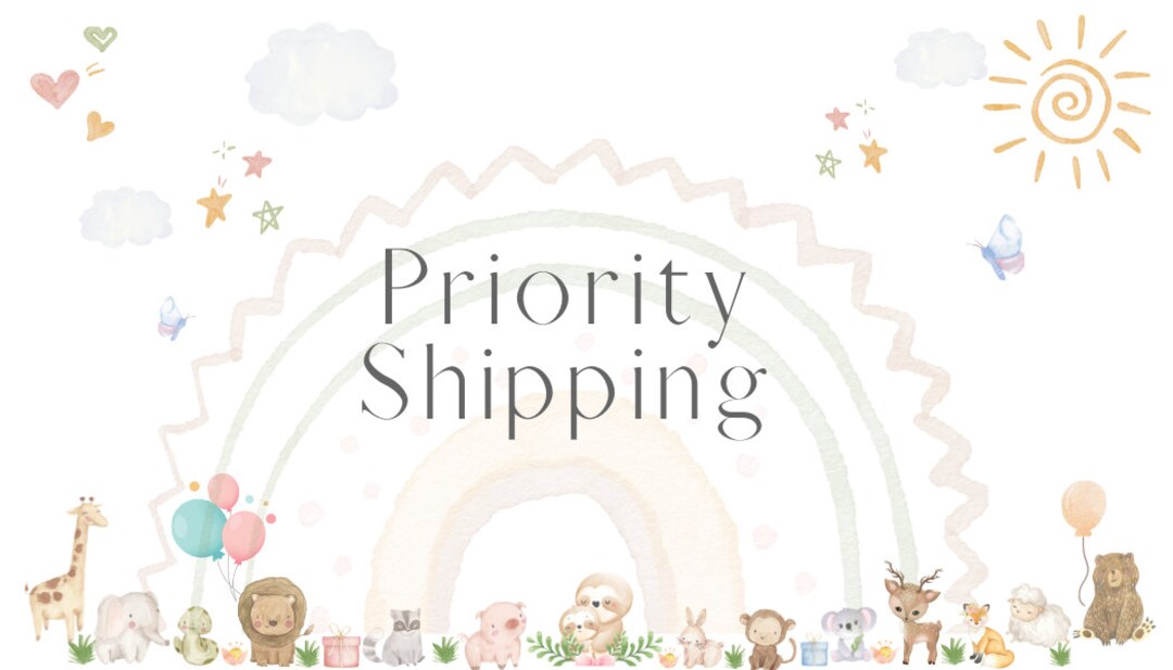 Upgrade Priority Mail Stuffed Animal - Etsy