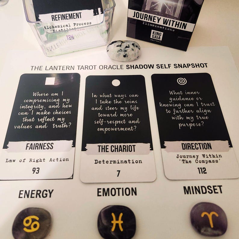 The Lantern Tarot Oracle - Journey Within Illuminations, Shadow Work ...