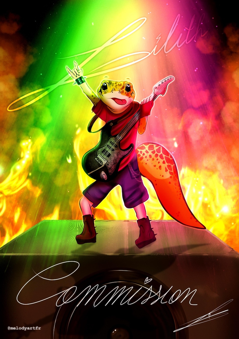 Custom Anime Character Commission - Original Manga-style Fan Art ...