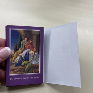 Stations of the Cross Small Pamphlet| Lenten Prayer | Stations of the ...