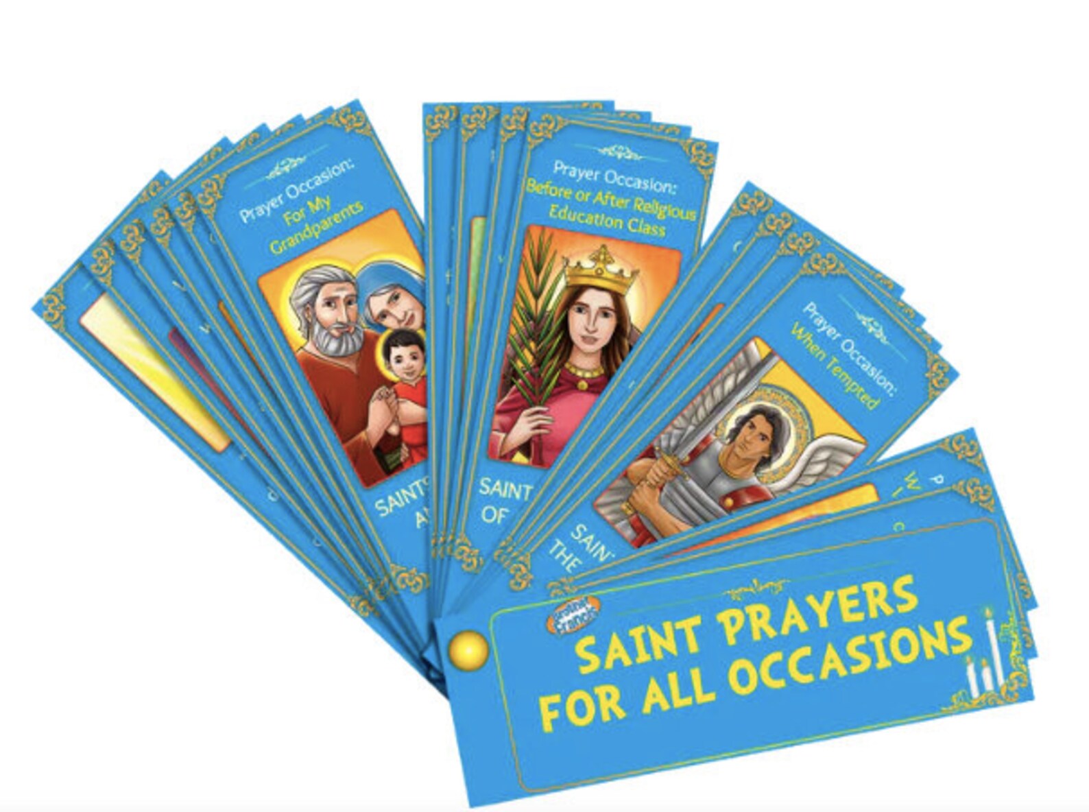 Saint Stories and Prayer Book Fan for Catholic Kid Catholic - Etsy