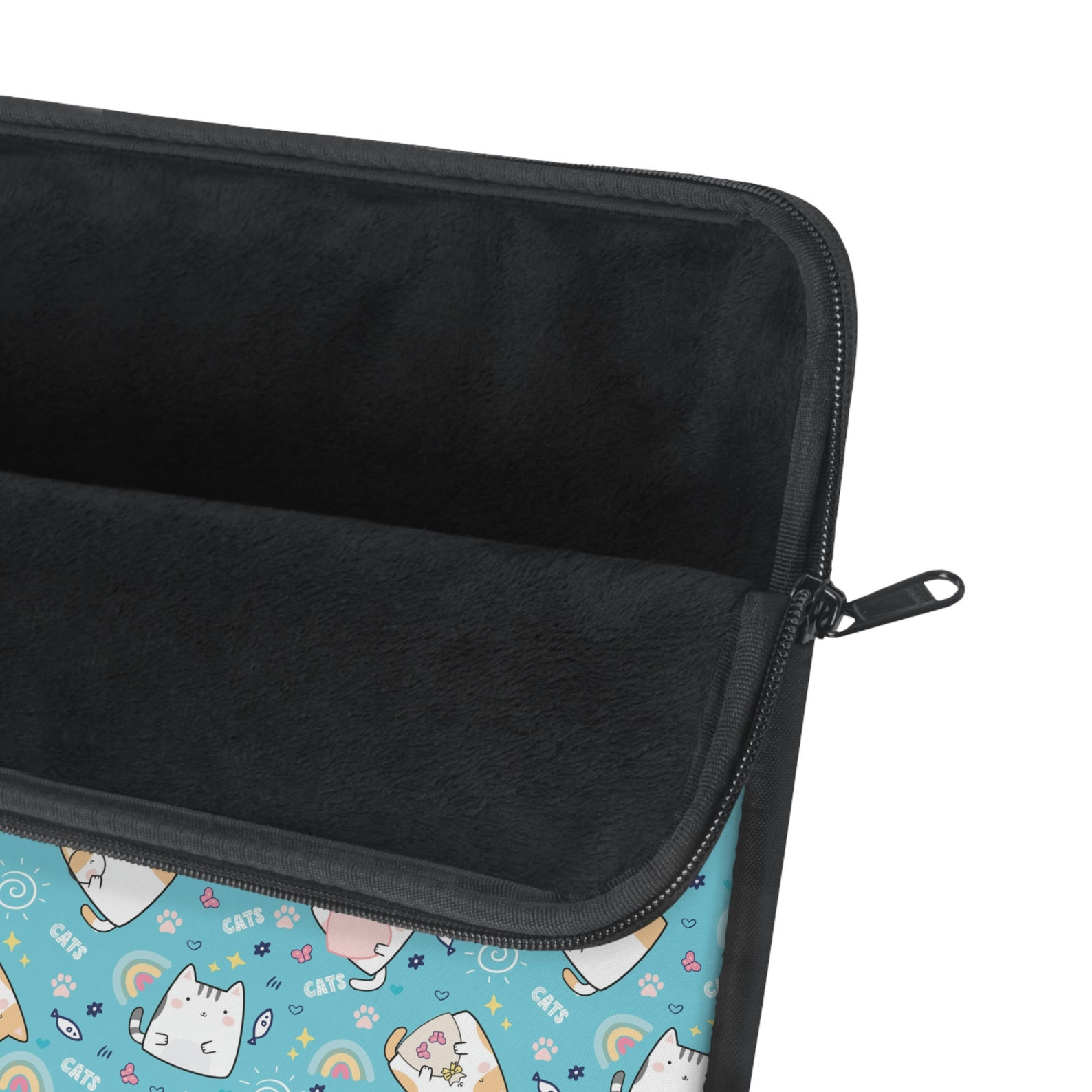 Blue Cat Laptop Sleeve 3 Size Options Cat Computer Case - Etsy