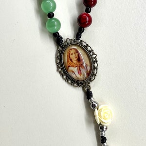 St Dymphna Chaplet Prayer Patron Saint of Anxiety, Stress, and Mental Disorder Rosary With ...