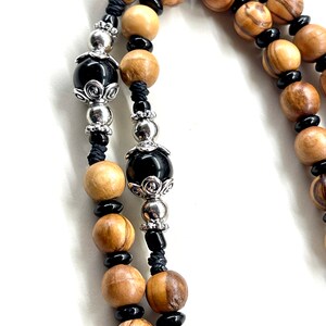 Catholic Gift for Dad, Holy Land Rosary, Rosary With Holy Land Beads ...