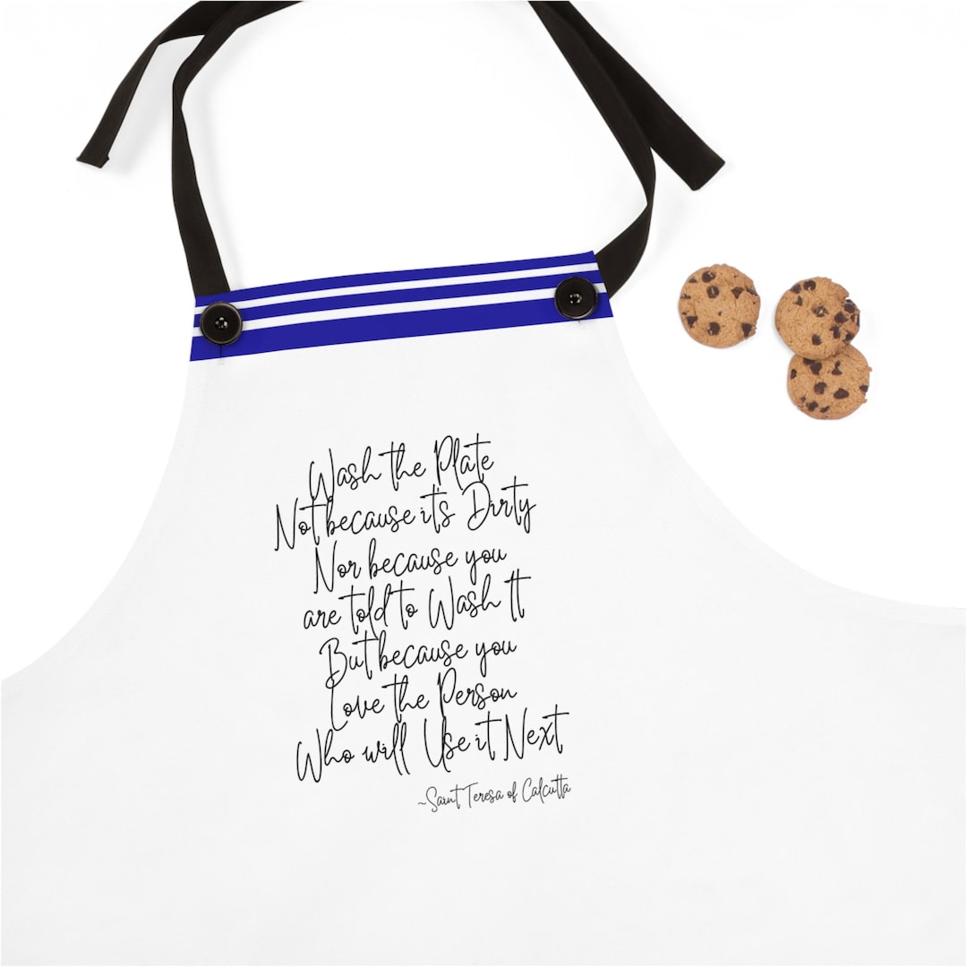 Mother Teresa Apron, Saint Mother Teresa Gift, Catholic Saint, Catholic ...
