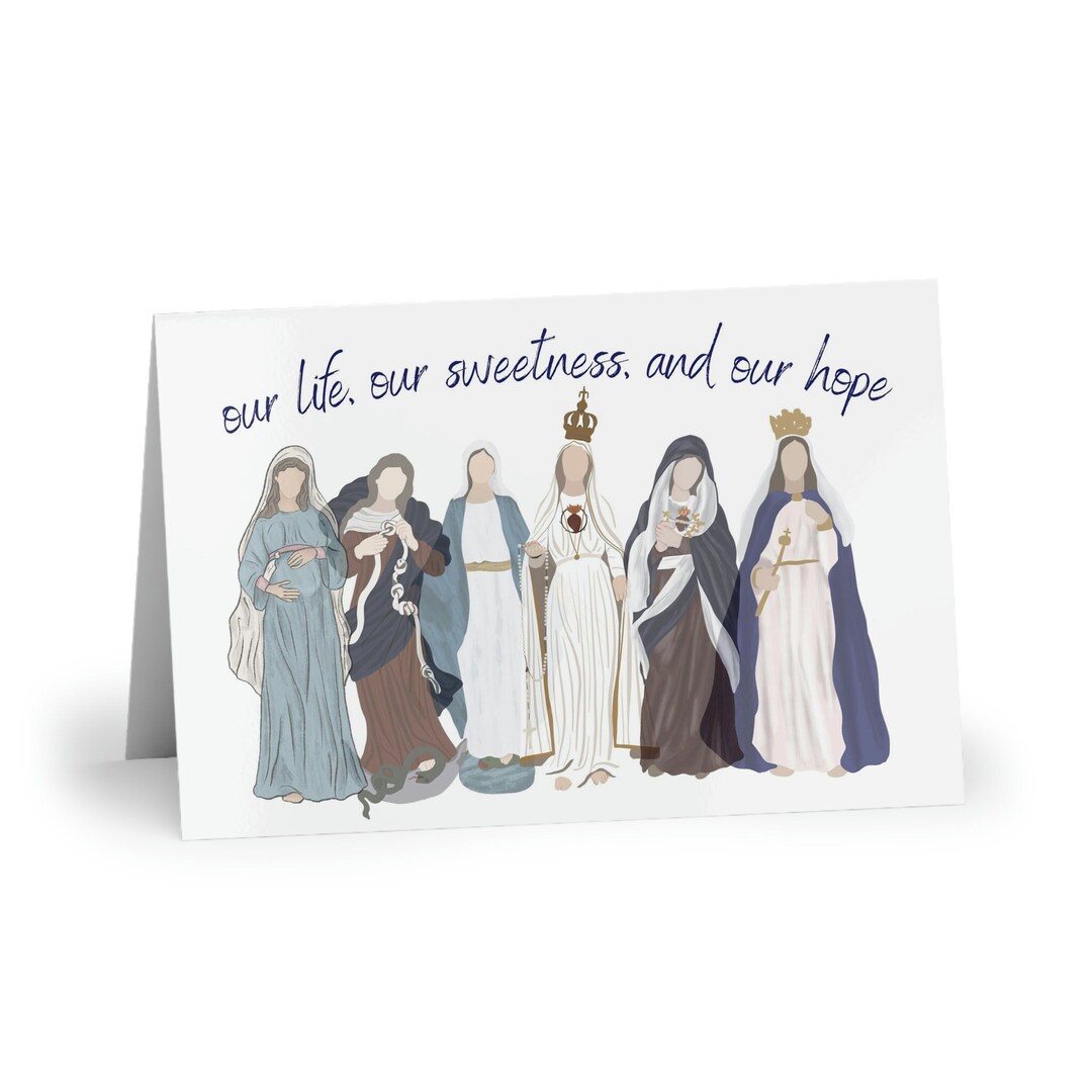 Catholic Gift Notecards | Catholic Notecard Stationary |catholic Gift ...
