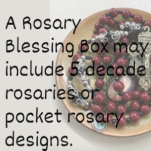 Rosary Blessing Box | Monthly Rosary Subscription | Catholic Subscription Box, Catholic Gift for ...