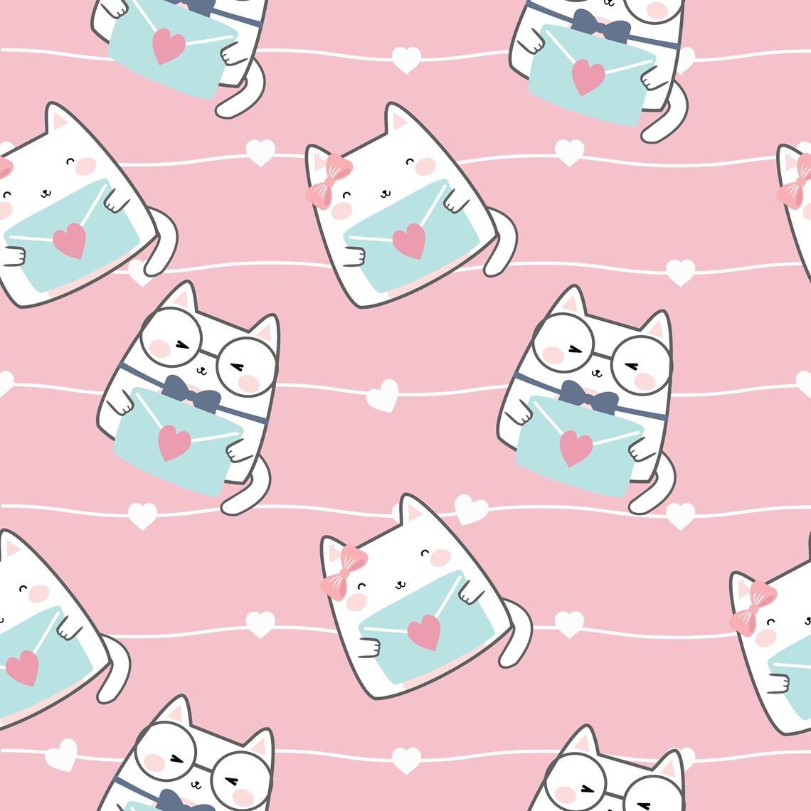 Pink Cat Pajamas Cat Clothing Kitty Pajamas Cat Lover Cat - Etsy