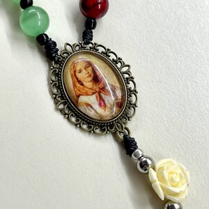 St Dymphna Chaplet Prayer Patron Saint of Anxiety, Stress, and Mental Disorder Rosary With ...