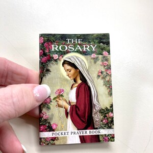 The Rosary Book Pocket Catholic Prayer Book - Etsy